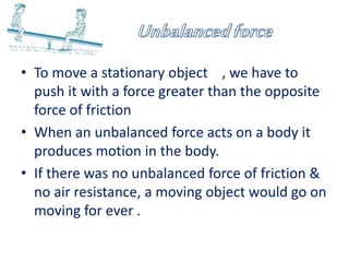 force and laws of Motion | PPTX