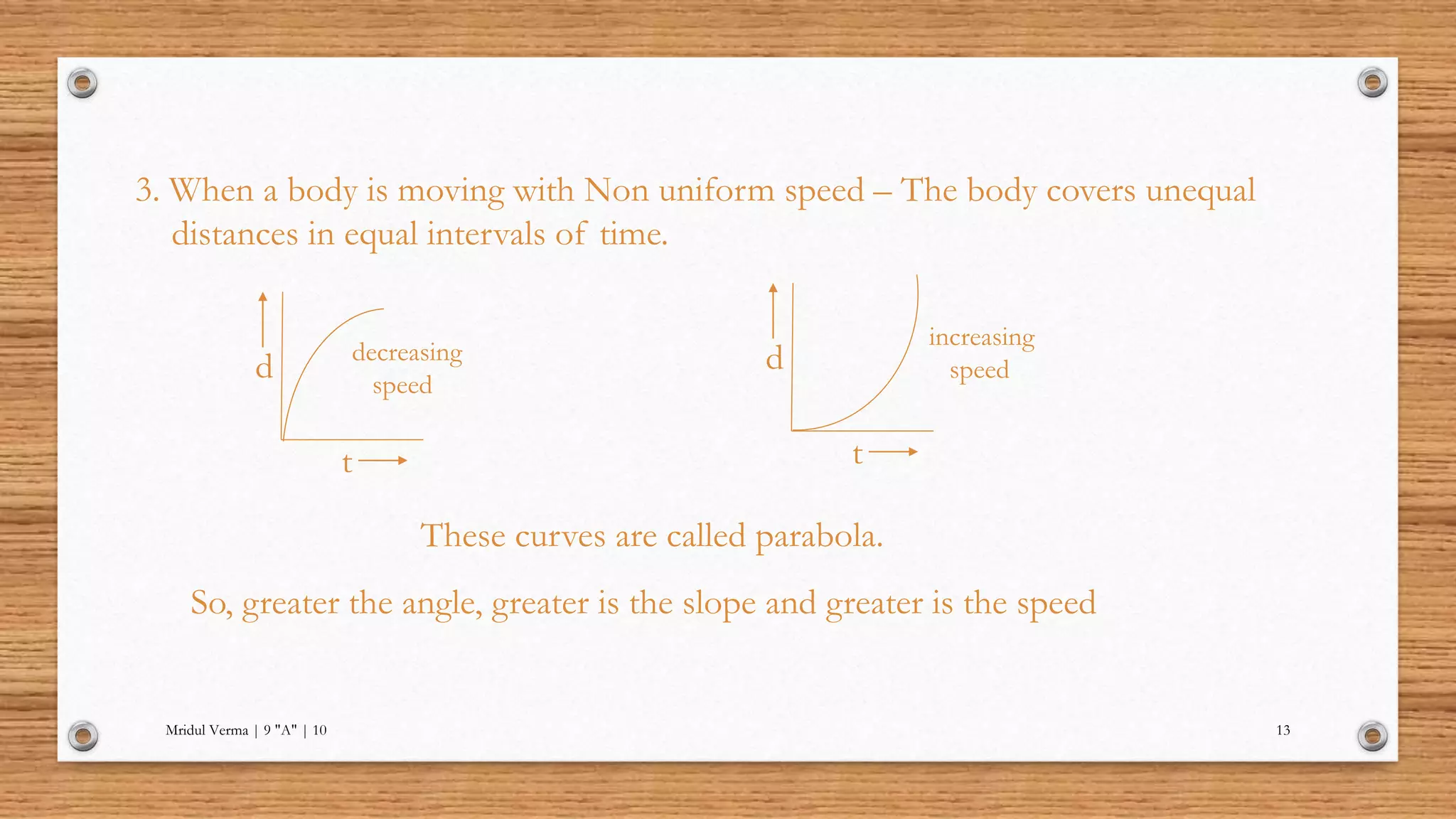 Motion ppt for class 9 | PPTX