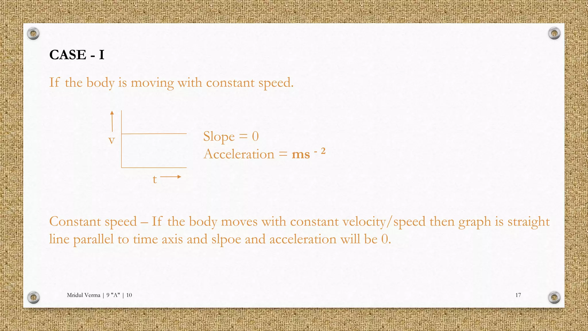 Motion ppt for class 9 | PPTX