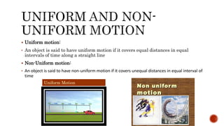 Motion (7th standard) | PPTX