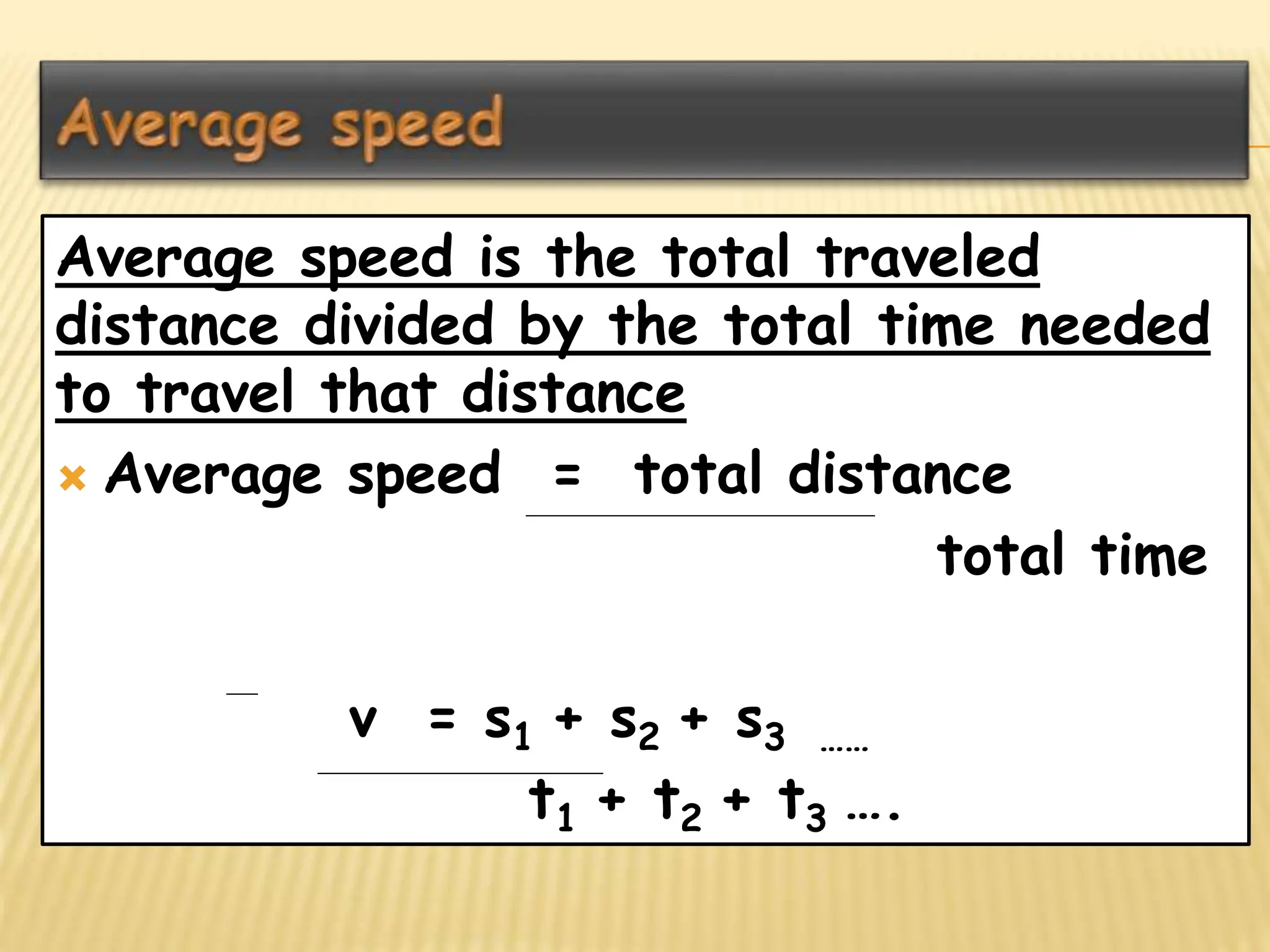 motion, distance displacement speed and velocity | PPTX