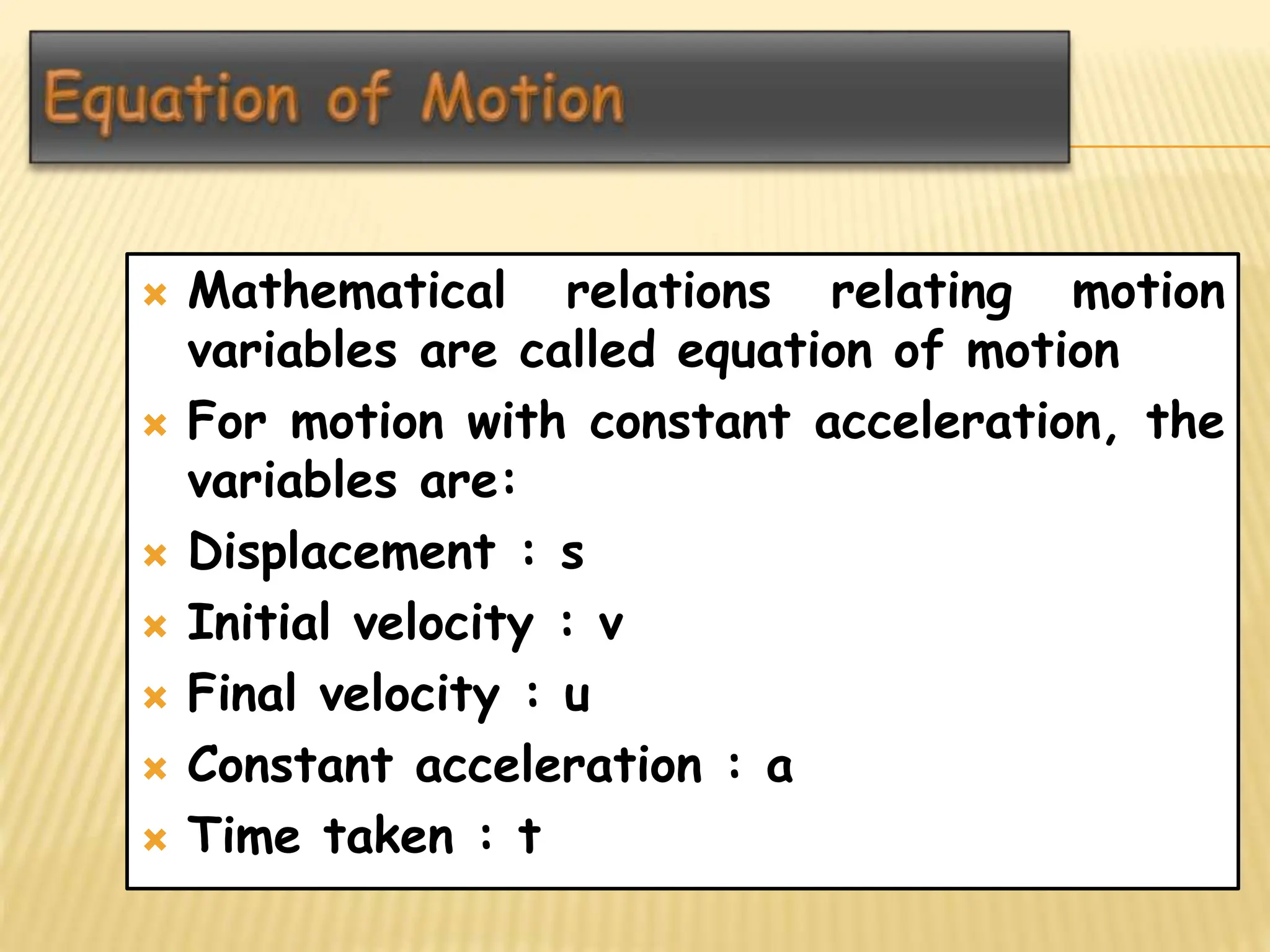 motion, distance displacement speed and velocity | PPTX | Physics | Science