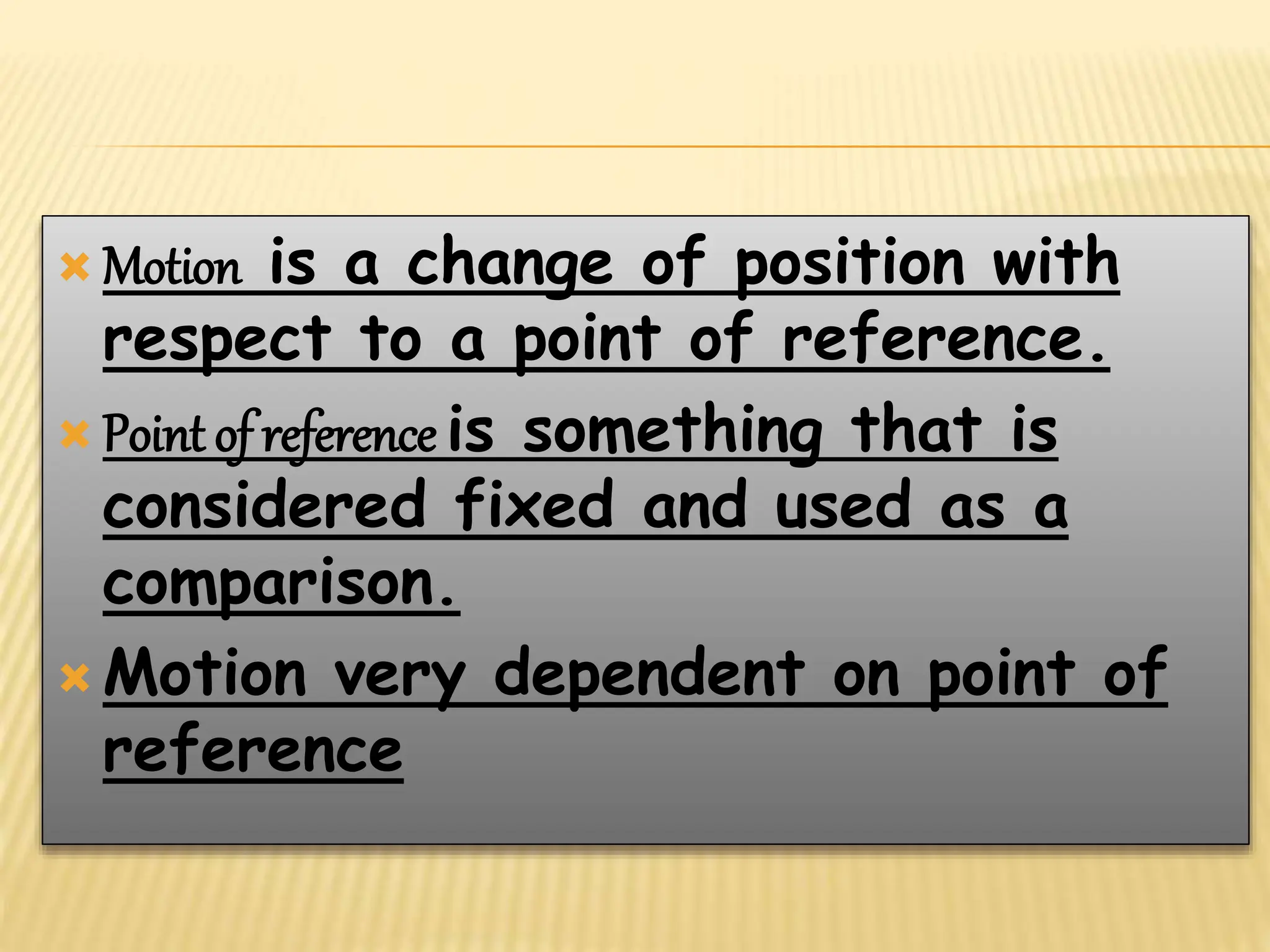 motion, distance displacement speed and velocity | PPTX | Physics | Science
