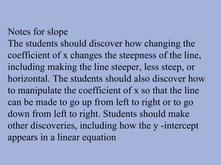 Motion And Slope Presentation | PPT