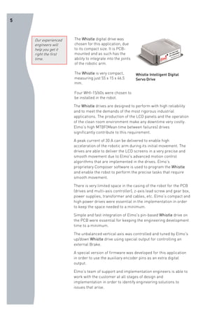 Motion control application for clean room robot | PDF