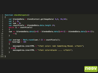 Gesture based Interactions in JavaScript | PPT