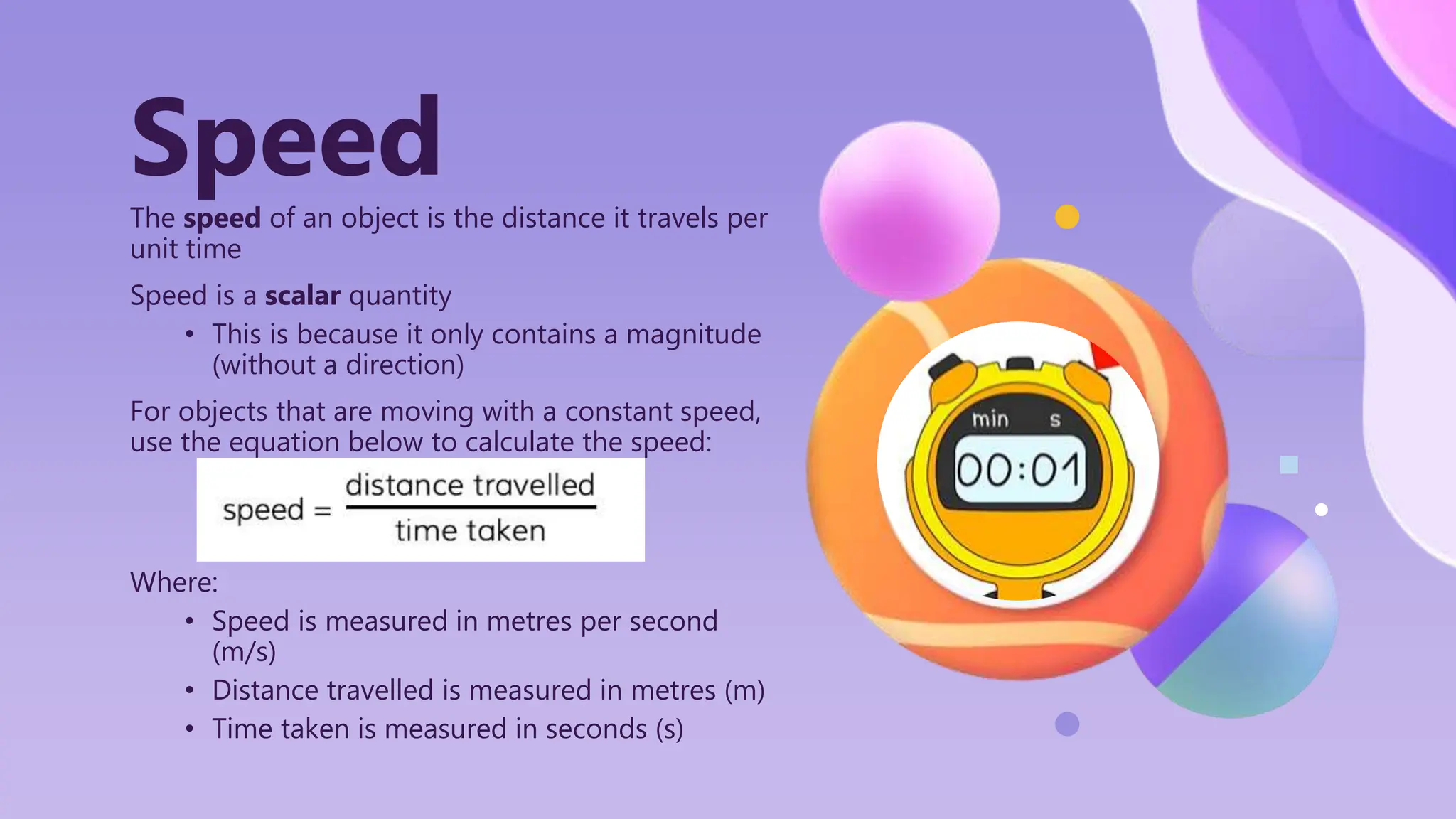 Motion - Distance time graphs and speed time graphs.pptx