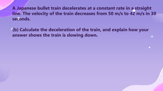 Motion - Distance time graphs and speed time graphs.pptx
