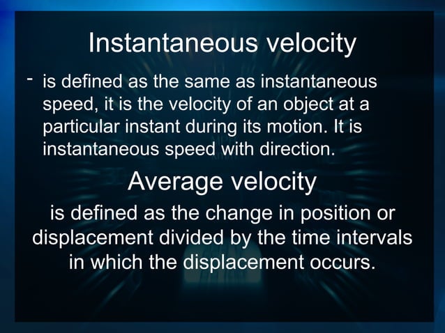 Motion, speed, velocity, acceleration its differemces | PPTX