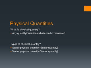 Physics - Motion (Grade 9 & 10) | PPTX