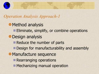 Motion Study | PPT | Business | Business and Finance