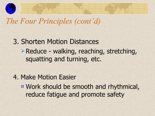 Motion Study | PPT | Business | Business and Finance