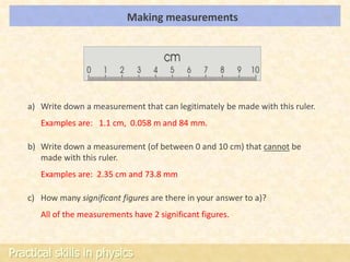 Motion 4 introduction to measurement (shared) | PPTX | Physics | Science