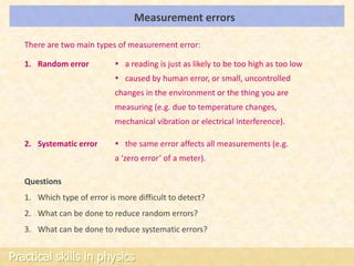 Motion 4 introduction to measurement (shared) | PPTX | Physics | Science