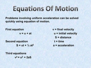 Motion and energy | PPTX