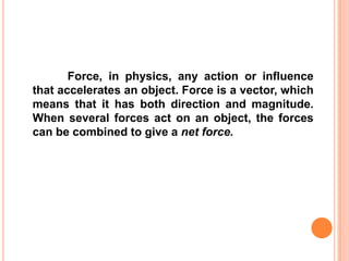 Motion and its applications to health sciences | PPTX