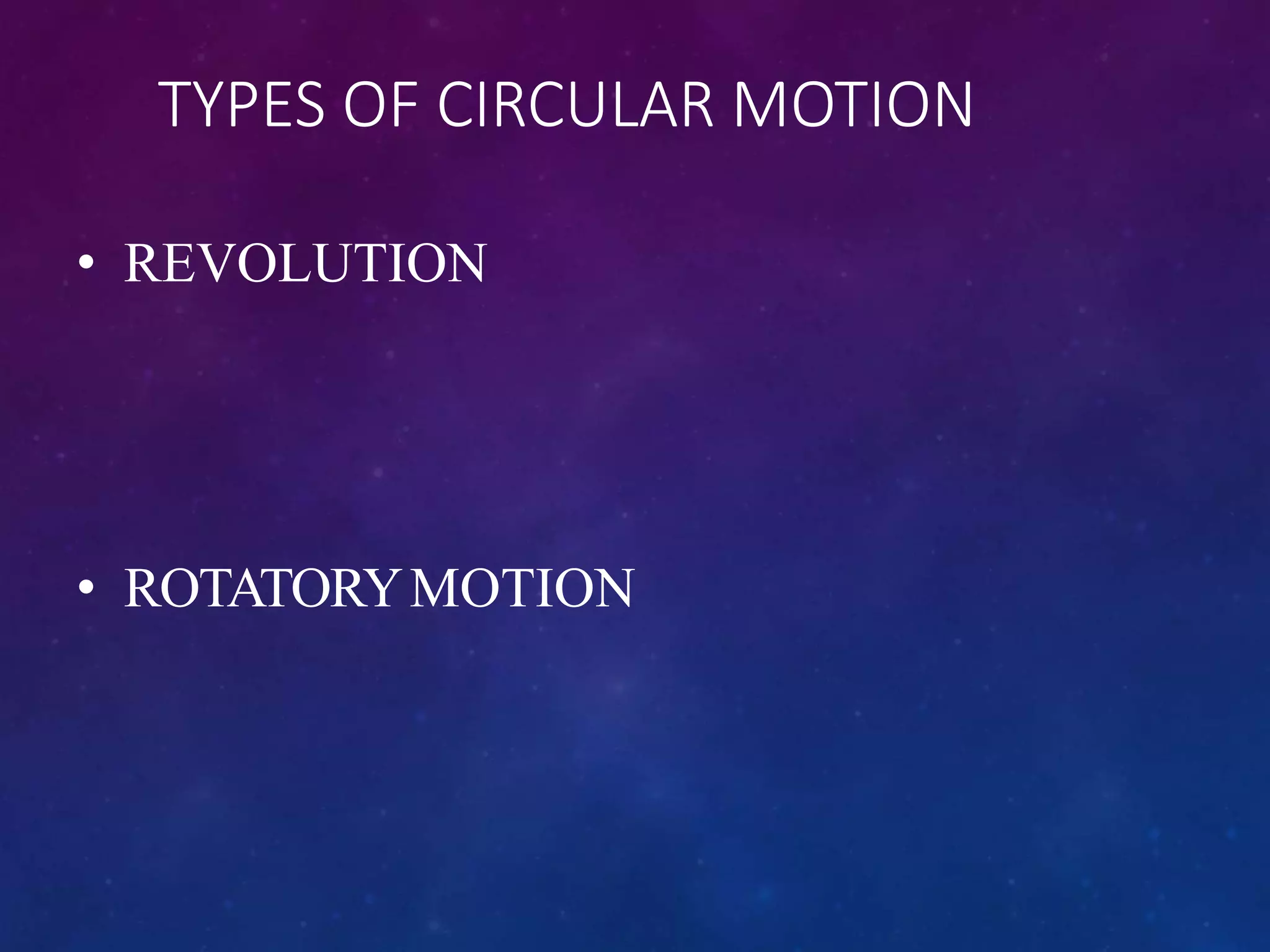 Motion and its types | PPTX