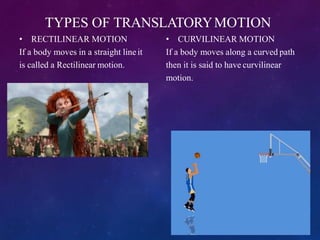 Motion and its types | PPTX