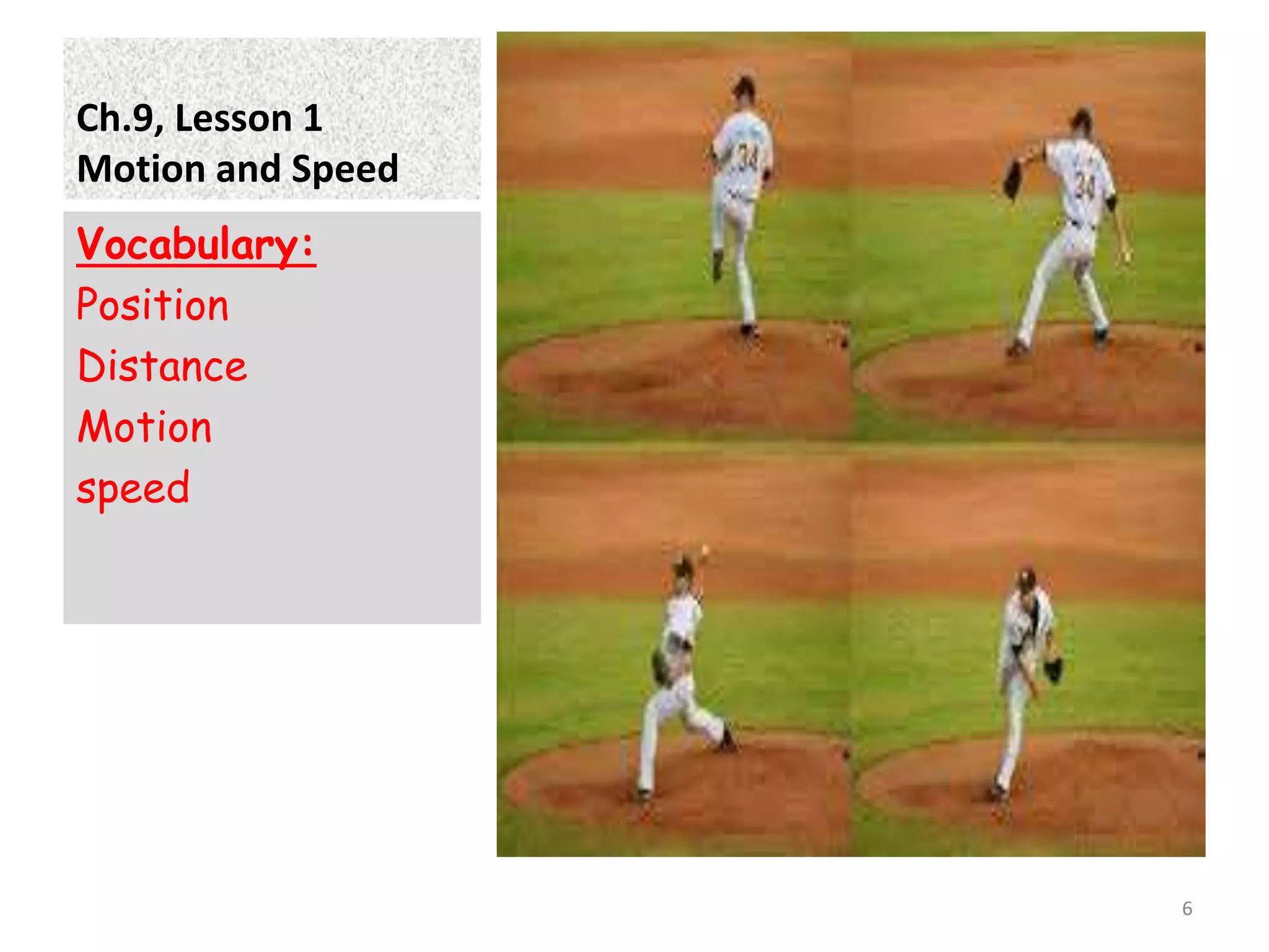 Motion and speed g3 | PPTX