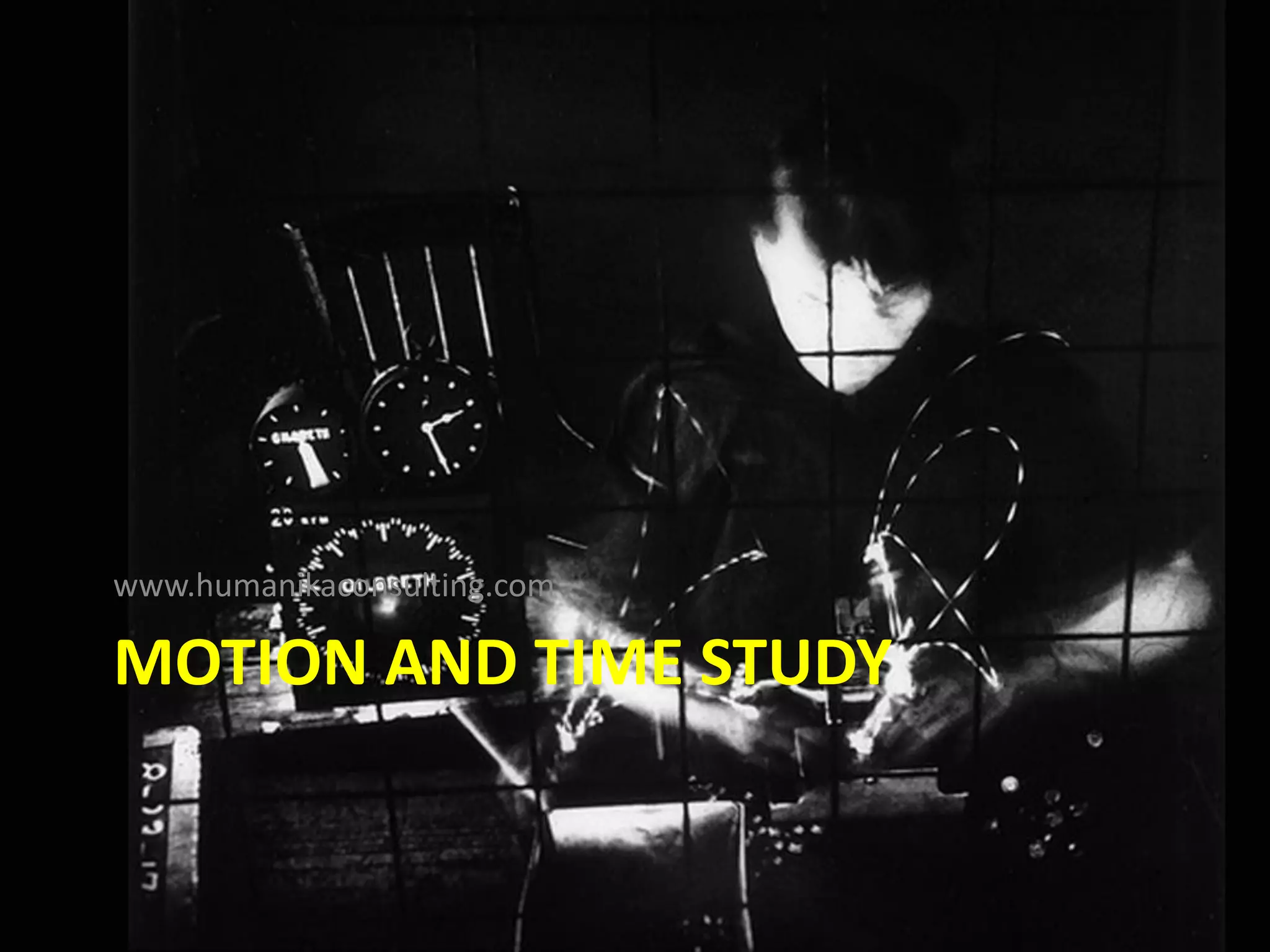 Motion and time study | PPT