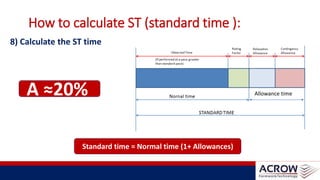 Motion and time study english | PPT