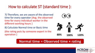 Motion and time study english | PPTX | Business | Business and Finance