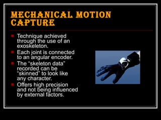 Motion Capture | PPT