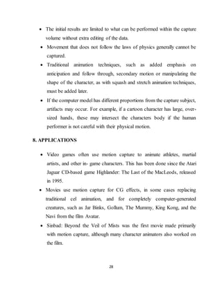 Motion capture document | DOCX