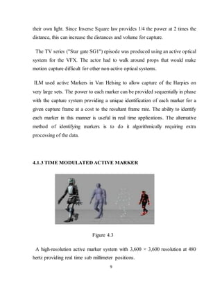 Motion capture document | PDF