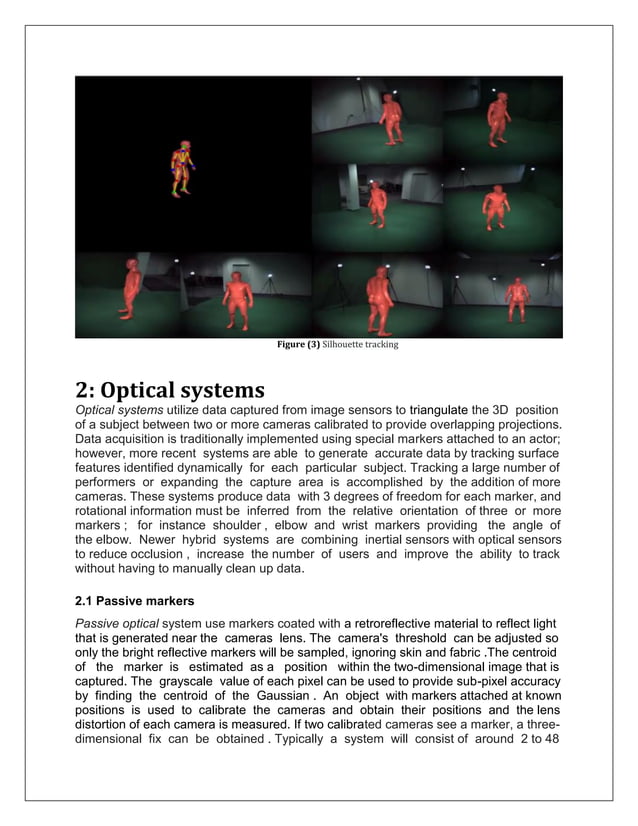 Motion capture process and systems | PDF