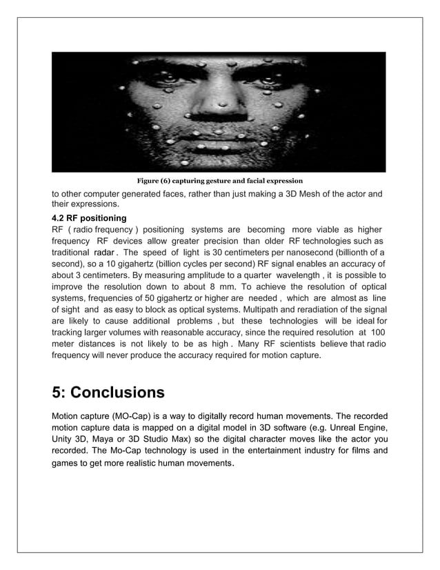 Motion capture process and systems | PDF