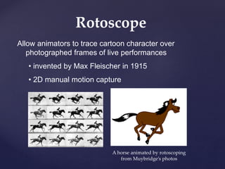 Motion capture technology | PPTX