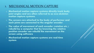Motion capture technology | PPTX