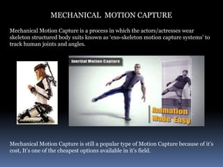 Motion Capturing Technology | PPT