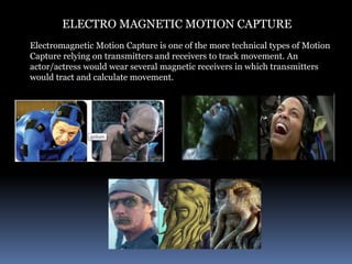 Motion Capturing Technology | PPTX