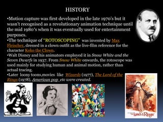 Motion Capturing Technology | PPTX