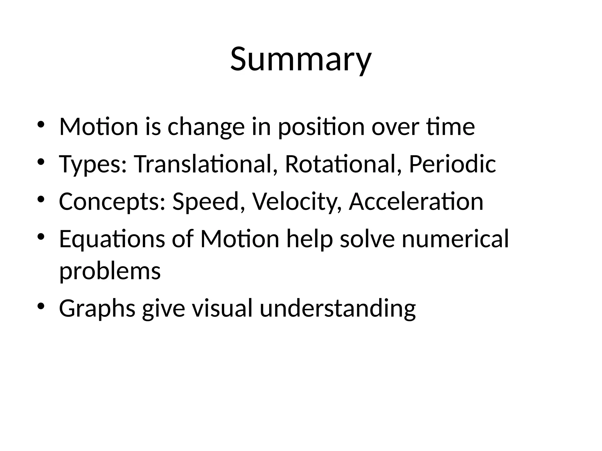Motion Class 9 Physics notes for exams.pptx