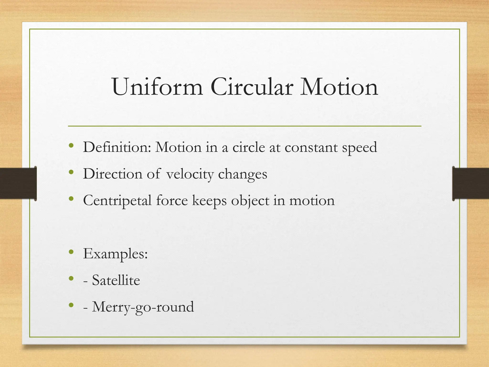 Motion_Class9_Presentation (CBSE Class 9 presentation on Motion) | PPTX