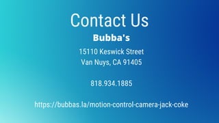 Motion control camera | PDF
