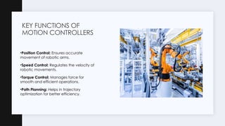 Motion Controllers for Robotics - Oracle Robotics | PPT