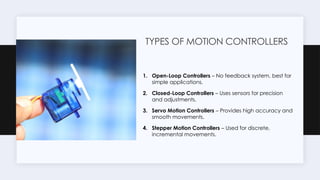 Motion Controllers for Robotics - Oracle Robotics | PPT