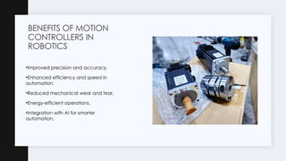 Motion Controllers for Robotics - Oracle Robotics | PPT
