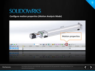 Motion Control with LabVIEW and SOLIDWORKS | PPTX
