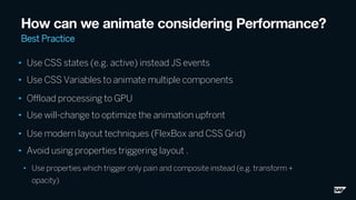 Motion design in FIori | PPT