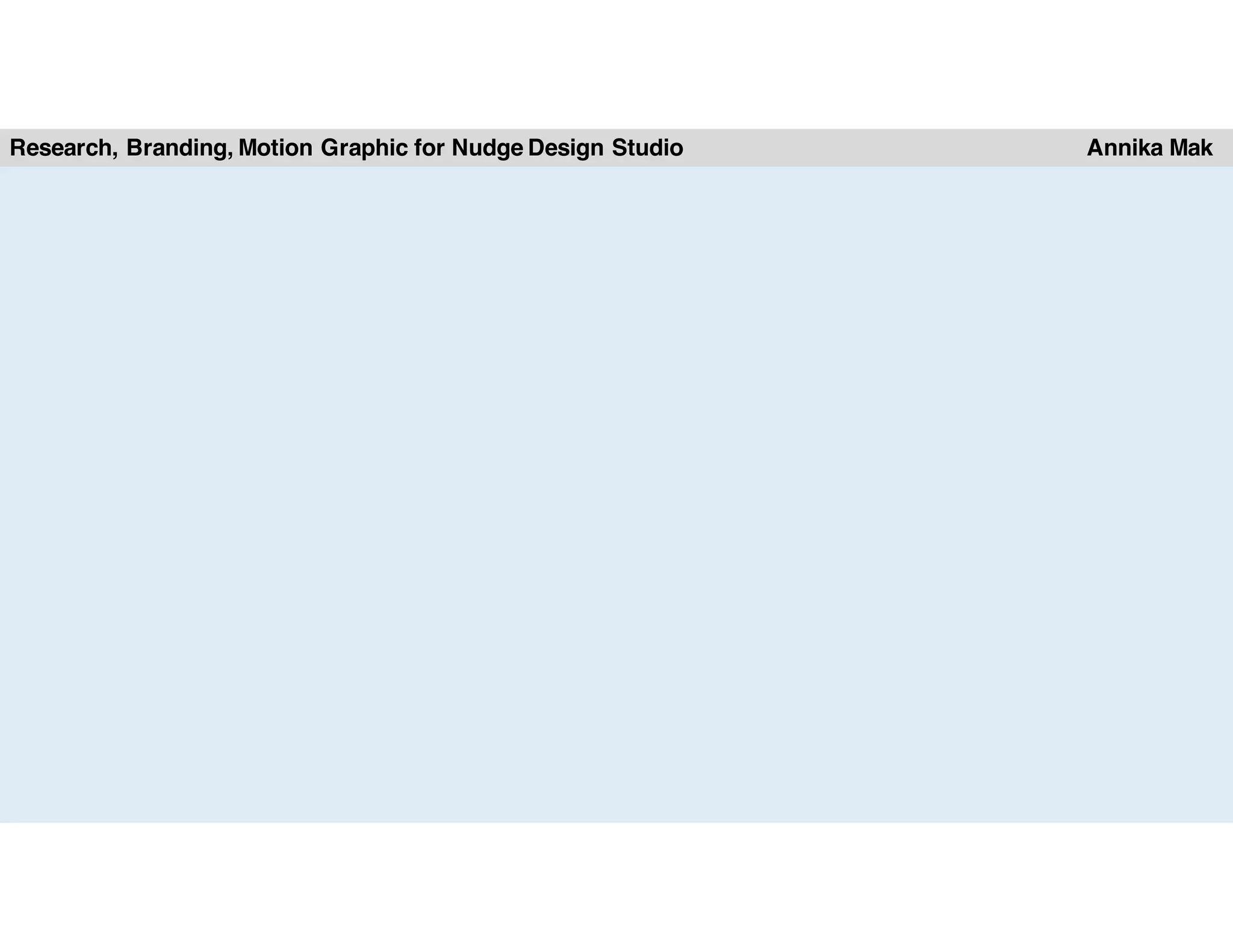 Motion design template (PP #1) | PPT