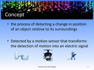 Motion detection | PPTX