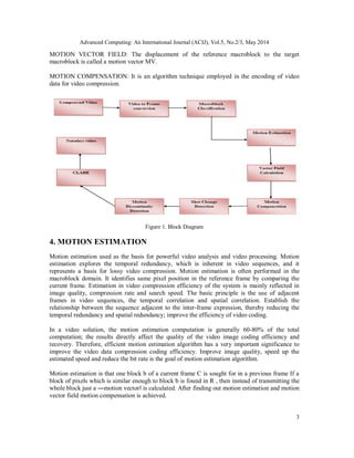 Motion detection in compressed video using macroblock classification | PDF