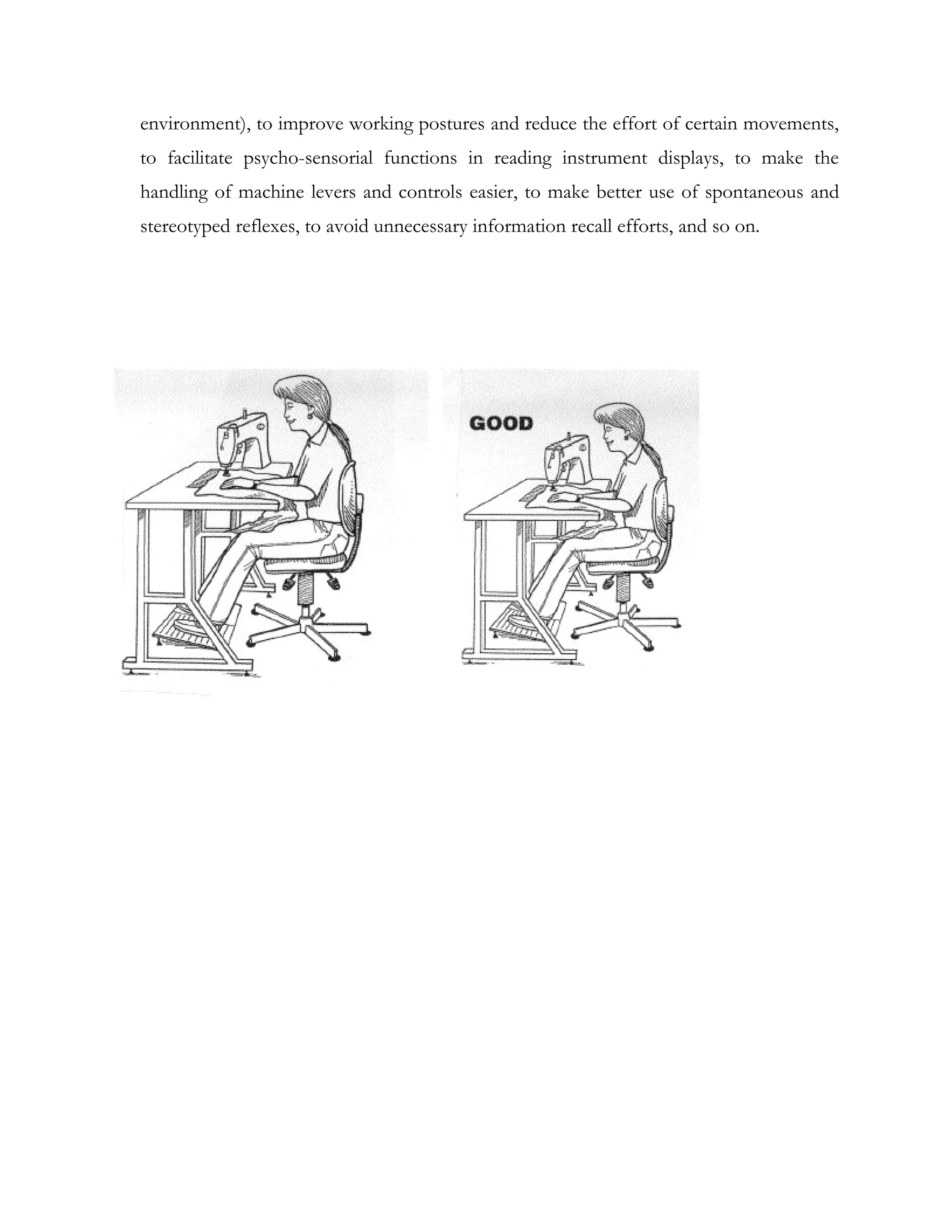 Industrial Engineering Tools of Motion economy principles for ...