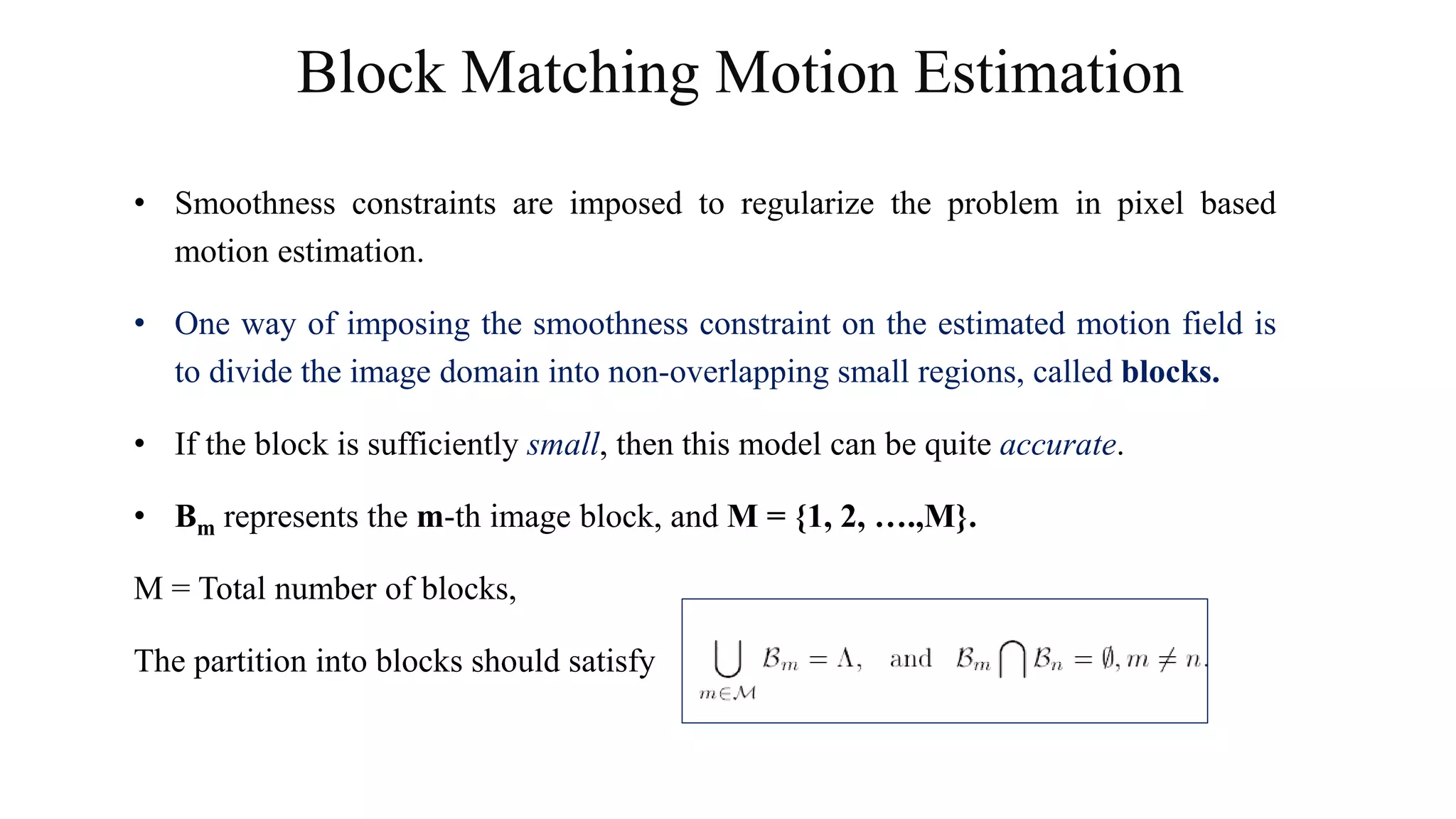 Motion Estimation - umit 5 (II).pdf