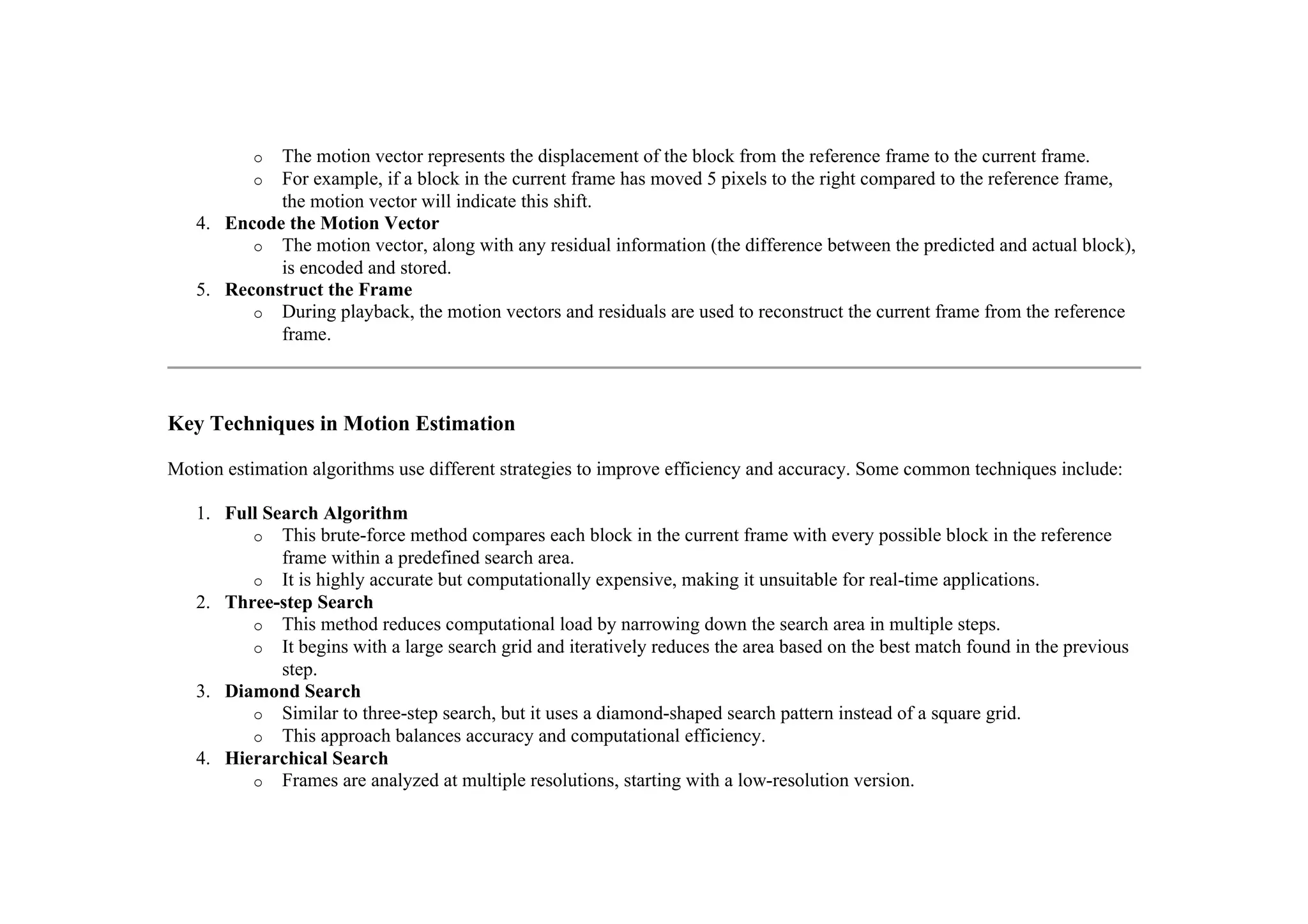 Motion Estimation Techniques in Video Compression.docx